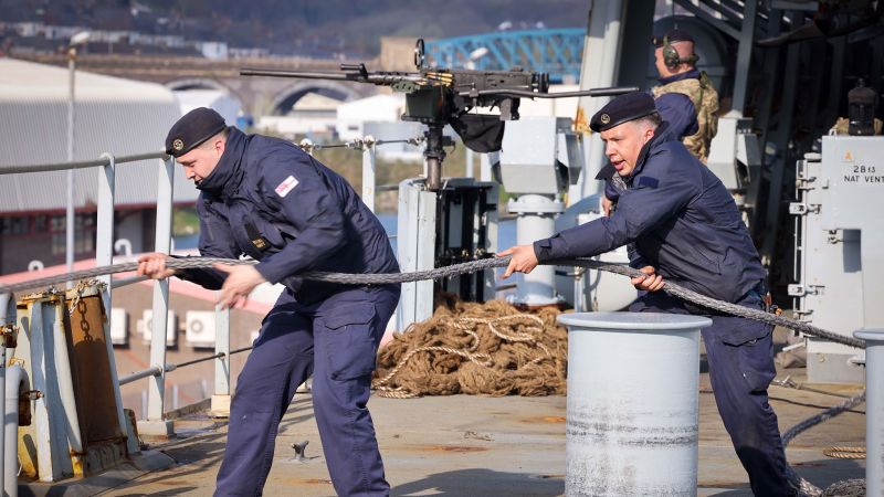 Royal Navy to take part in Sweden's largest military drills in more than two decades